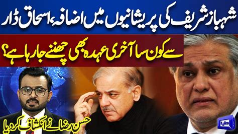 Big Blow For PM Shehbaz Ishaq Dar In Trouble Hasan Raza Made