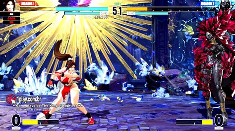 The King Of Fighters Xv Mai Shiranui Iori Yagami Rugal Gameplay