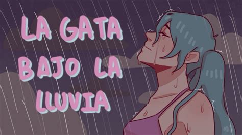 La Gata Bajo La Lluvia Miku Animatic Youtube Music