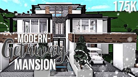 Modern Mansion Bloxburg