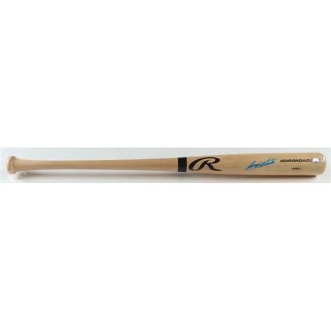 Vladimir Guerrero Jr Signed Rawlings Baseball Bat Beckett Pristine