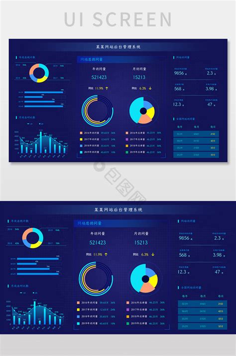后台管理系统ui图片大全 后台管理系统ui素材下载 包图网