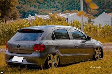 Gol G6 Rebaixado Rodas Volcano Tarmac Aro 17