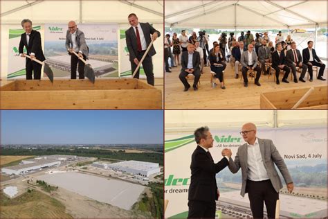 Položen kamen temeljac za novu fabriku u Novom Sadu Četiri decenije