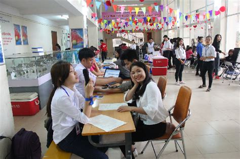 Trường Đại học Sư phạm Nghệ thuật Trung Ương Ngày hội Hiến máu tình