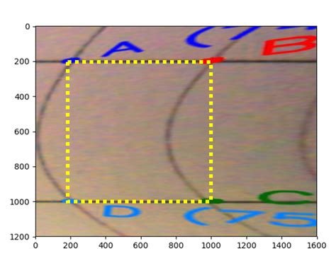 Image How To Correct Convexity To Get A Perfect Square In Opencv