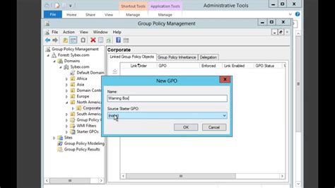 How To Use A Windows Active Directory Group Policy Object Gpo To