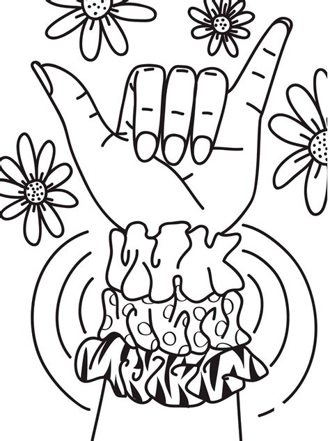 Aesthetic Coloring Pages