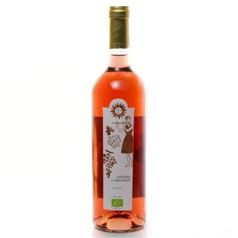 Château Miaudoux AOC Bergerac Rose 2018 BIO 75cl La cave Cdiscount