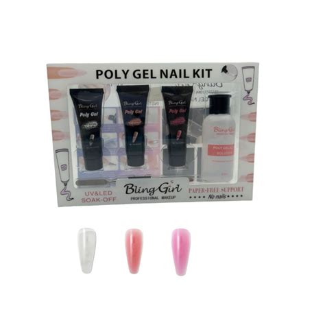Bling Girl Polygel Nail Kit Starter Kit Set Buy Online In South