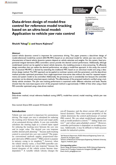 pdf data driven design of model free control for reference model tracking based on an ultra