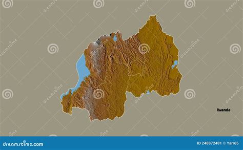 Ubicación De Umujyi Wa Kigali Rwanda Mapa De Ayuda Almacen De Video