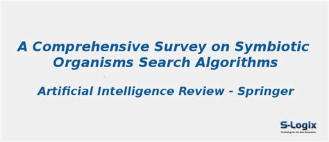 survey on symbiotic organisms search algorithms s logix s logix