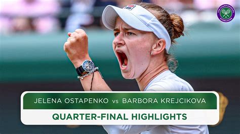 Grand Slam Champs Fight It Out Jelena Ostapenko V Barbora Krejcikova
