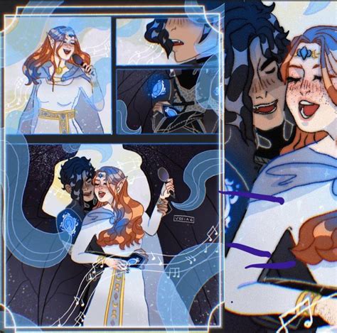 Azriel and Gwyn fanart by Kam vmiae ACOSF Série de livros