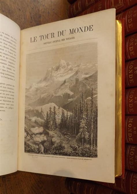 Le Tour Du Monde Nouveau Journal Des Voyages 33 Volumes Par Charton