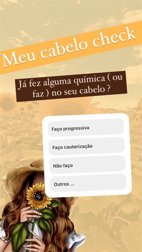 Enquetes Para Storie Do Insta Sobre Cabelo Meu Cabelo Check Enquete