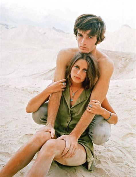 Photos Of Mark Frechette And Daria Halprin During The Filming Of