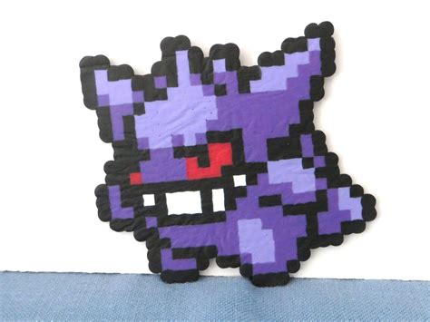 Gengar Pokemon Pixel Art Created With Perler Beads The Best Porn Website
