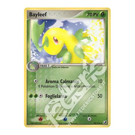 035 115 Bayleef Non Comune IT MINT Federicstore