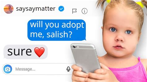 Our Daughter DM D 100 Celebrities To Adopt Her YouTube