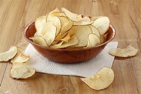 Homemade Salt And Vinegar Potato Chips Homemade In The Kitchen