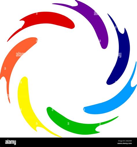 Espiral giro remolino Voluta hélice vórtice Ilustración de