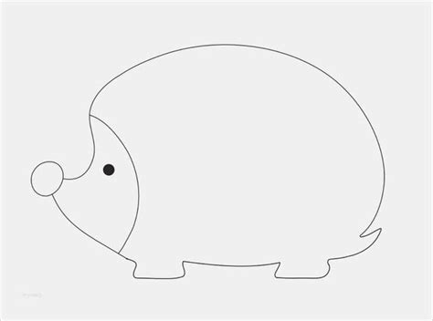 Igel Basteln Vorlage