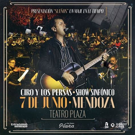 Ciro y Los Persas llegan a Mendoza en un formato sinfónico cuándo
