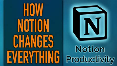 How The Notion Productivity App Changes Everything YouTube