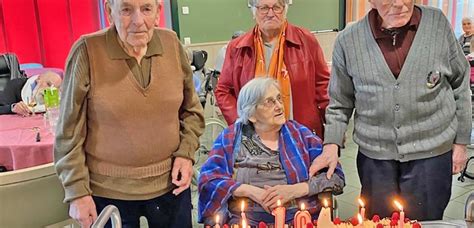 Résidence Sainte Thérèse Des centenaires mis à l honneur