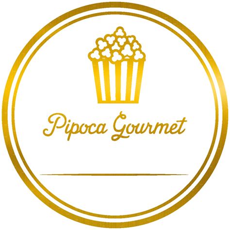 Etiqueta Adesiva Pipoca Gourmet 45x45mm 50un Shopee Brasil