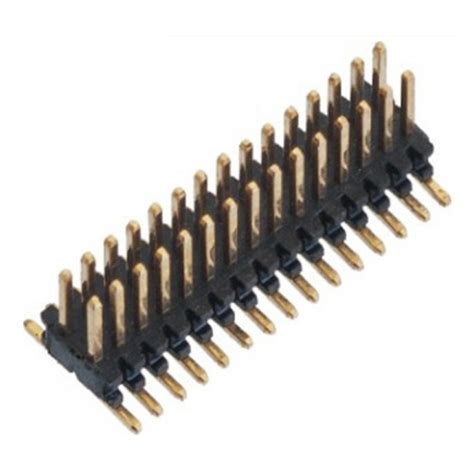 Custom 2 Row Pin Header 1 0mm Pitch Surface Mount Vertical