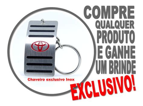Corolla Xei 2020 Soleira Br Pedal At Descanso Inox Parcelamento