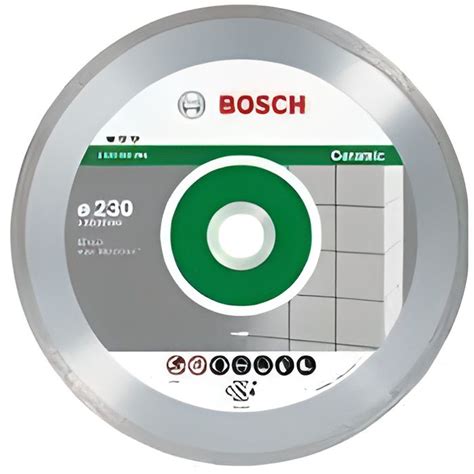 BOSCH Disque à tronçonner diamanté Professional ceramic 230 x 25 40 x