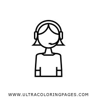 Headset Ausmalbilder Ultra Coloring Pages