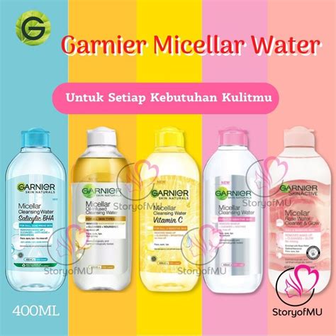 Jual GARNIER Micellar Cleansing Water Pink BiPhase Oil Infused
