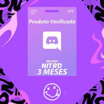 Discord Nitro Gaming 3 Mêses 6 Discord GGMAX