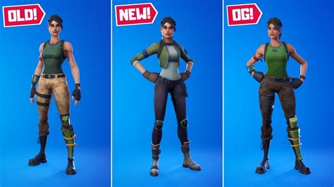 Evolution Of Fortnite Default Skins Chapter Chapter Youtube