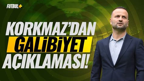 Osman Zeki Korkmaz dan galibiyet açıklaması YouTube