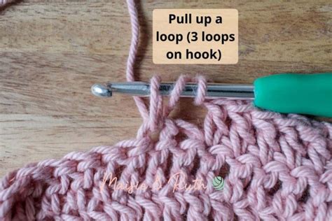 Crochet Cluster Stitch Step By Step Tutorial Maisie And Ruth