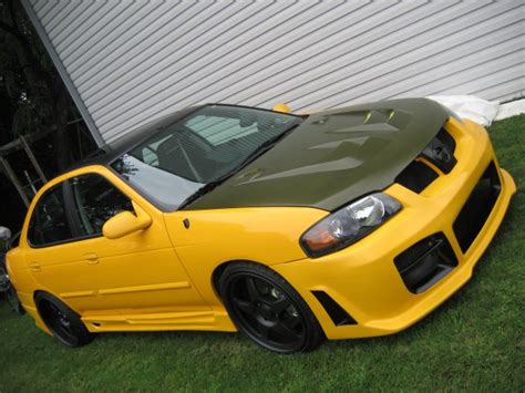 2002 Nissan Sentra Se R Spec V Body Kits Stillen 4 Piece Body Kit
