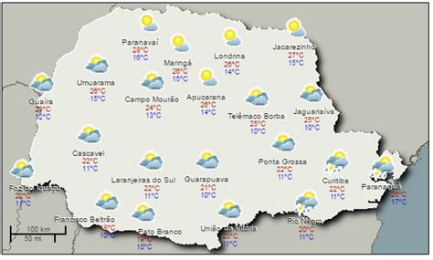 Olho Aberto Paraná Confira a Previsão do tempo