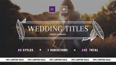 10 Best After Effects Wedding Templates For 2023