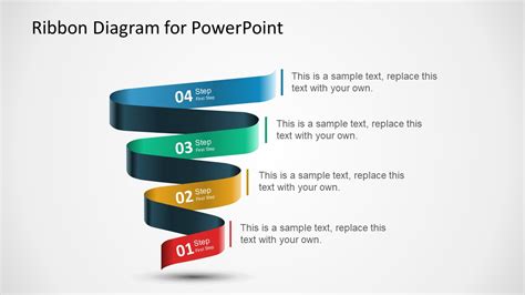 Multi Step Ribbon Diagram Template Retailers For
