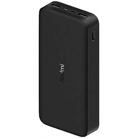 Внешний аккумулятор Xiaomi Redmi Power Bank 20000mAh Black VXN4304GL