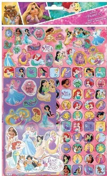 Disney Prinsesser Mega Stickers Ark Se Priser Nu