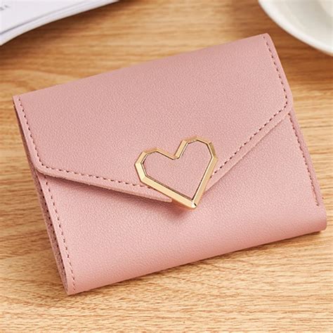 Cute Pink Leather Wallets