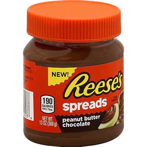 REESE S Spreads Peanut Butter Chocolate 13 Oz Peanut Butter