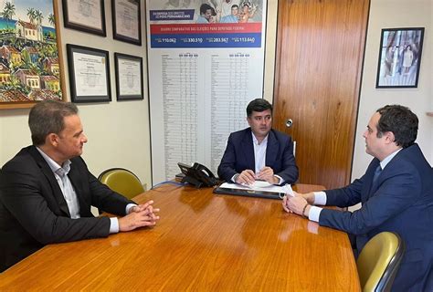 Eduardo da Fonte recebe Paulo Câmara e reafirma apoio à candidatura de